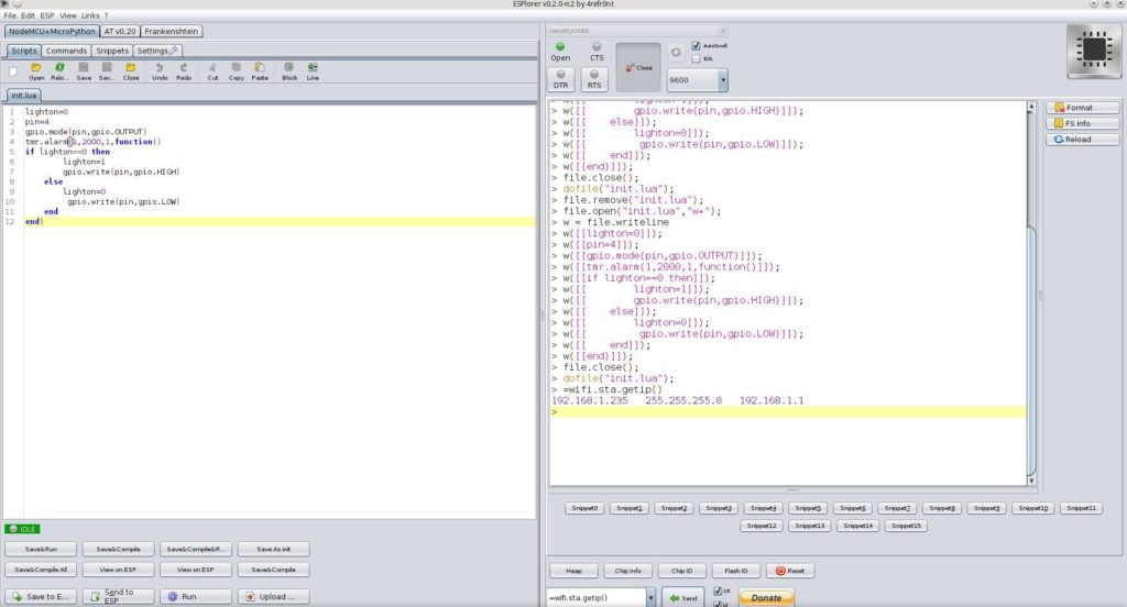 Arduino IDE vs Lua - ShopOfThings