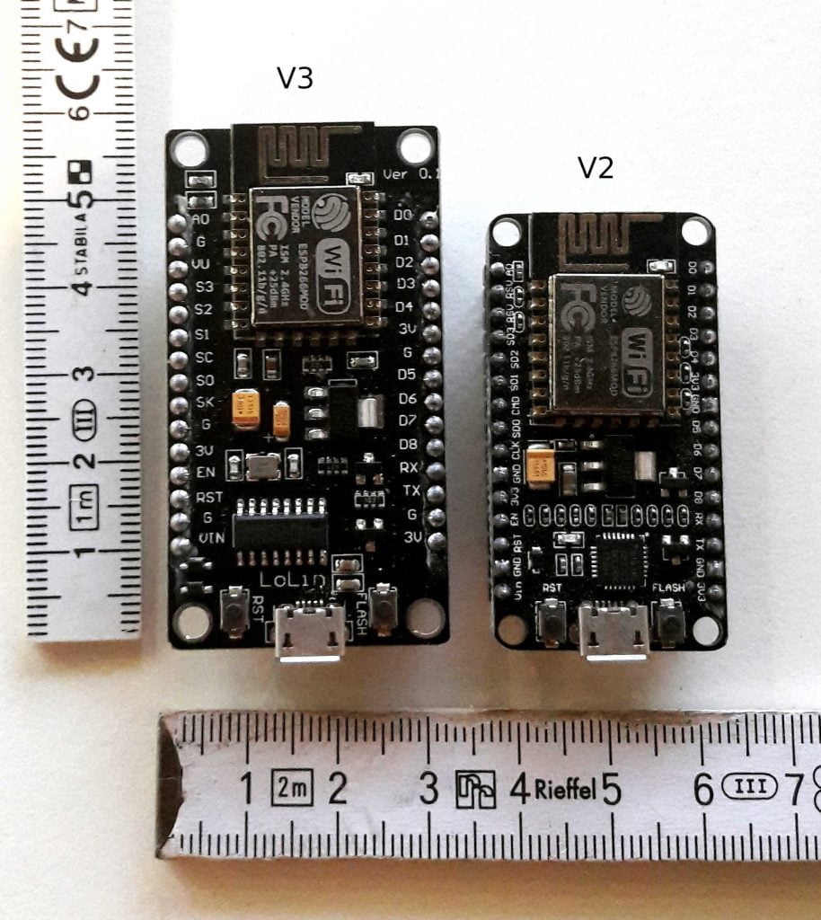 NodeMCU V3 vs V2 - ShopOfThings