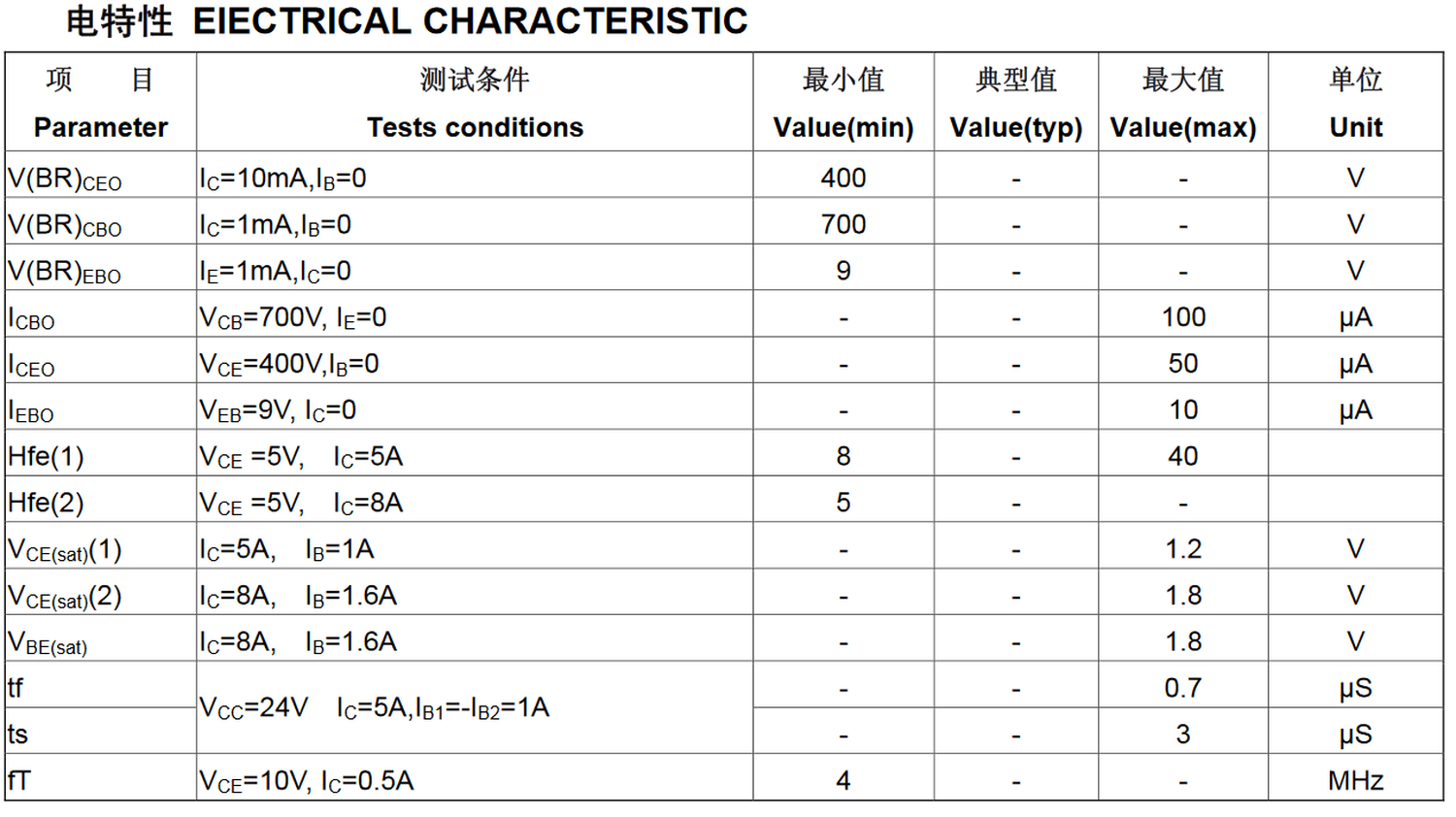 D13009K TO-220 Hochspannung 400V FAST-SWITCHING NPN Power Transistor ...